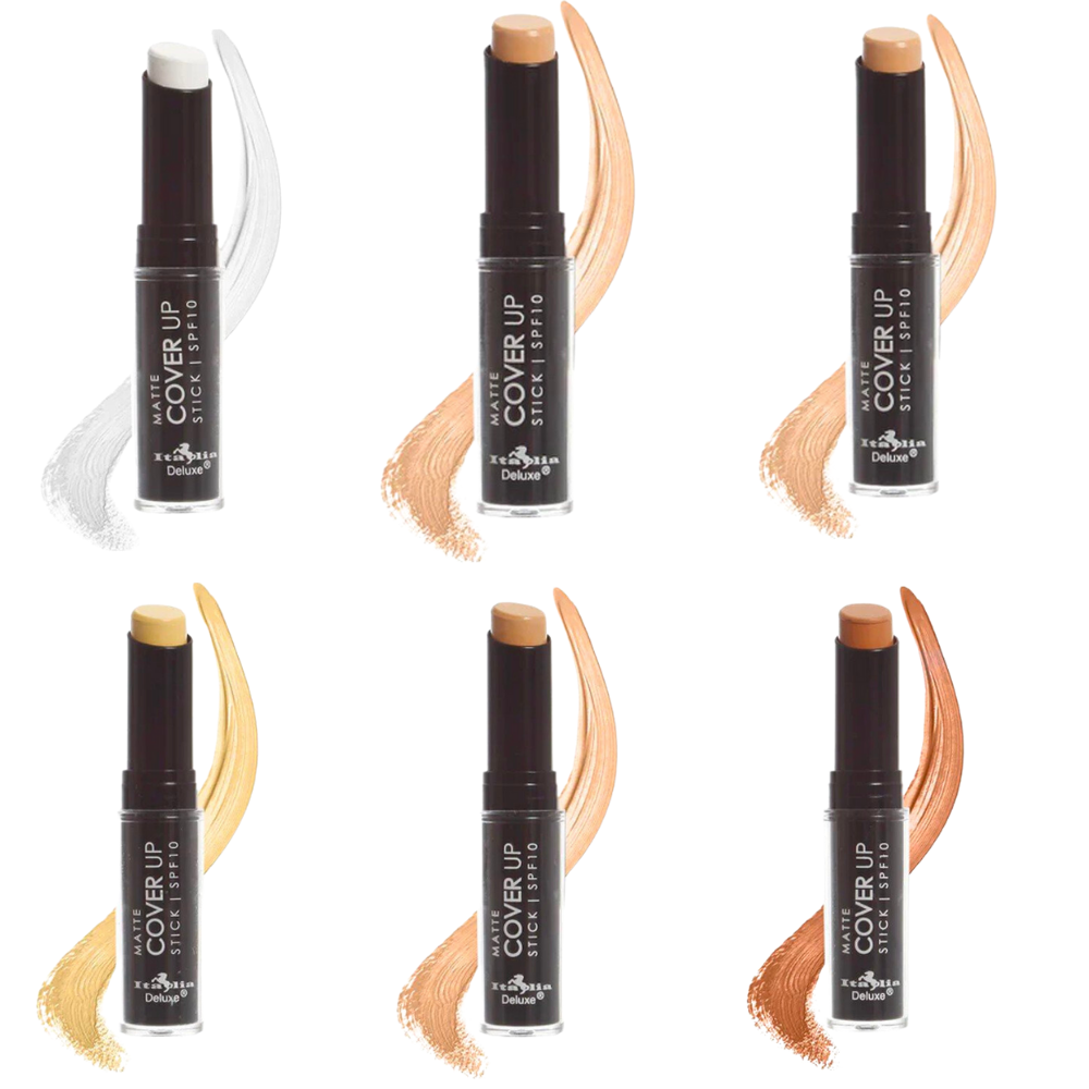 Matte Cover Up Concealer Stick - 12 pcs | Italia Deluxe – Belleza al Mayoreo