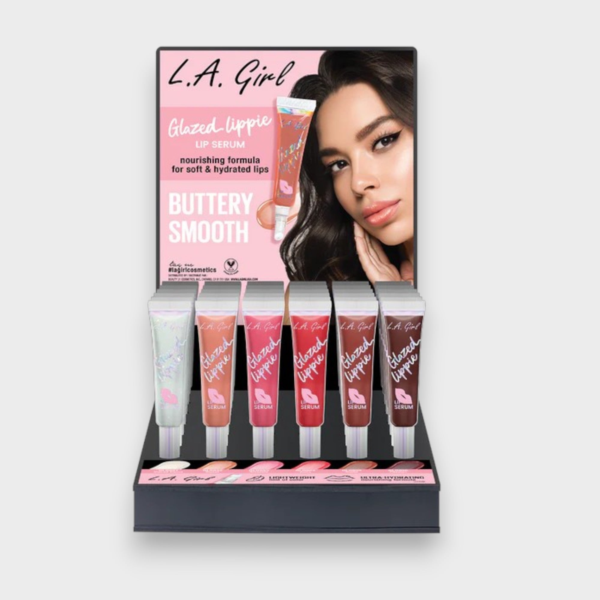 Glazed Lippie Lip Serum - Gloss | La Girl – Belleza al Mayoreo