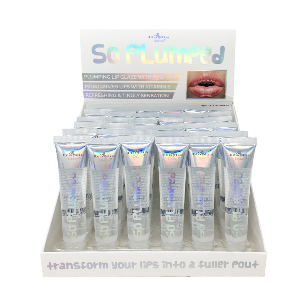 So Plumped Lip Glaze - Gloss | ITALIA DELUXE – Belleza al Mayoreo